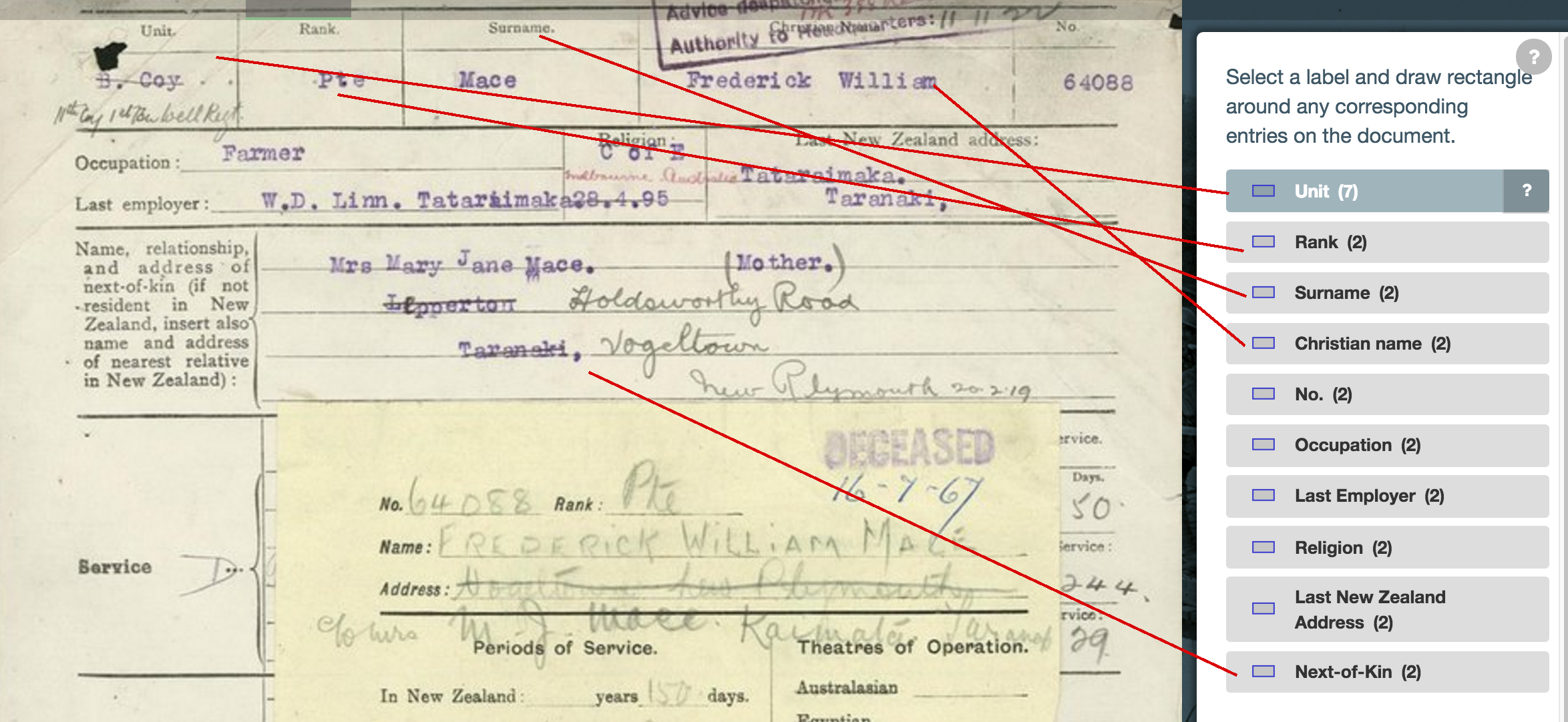 Measuring the ANZACs Tutorial 3: Marking History Sheets | Measuring the ...